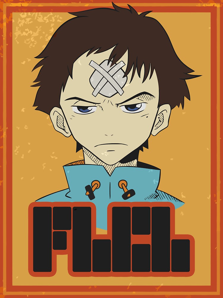 "NAOTA NANDABA FLCL TAKKUN" Sticker for Sale by hadigiyon | Redbubble