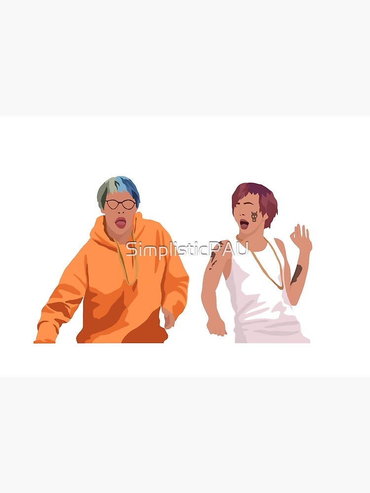 "Pete Davidson Timothee Chalamet Yeet Skrt" Poster by SimplisticPAU ...