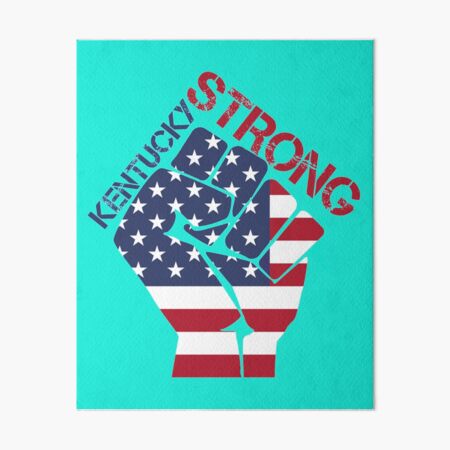 "Kentucky Strong, I love Kentucky American flag, USA flag, For White ...