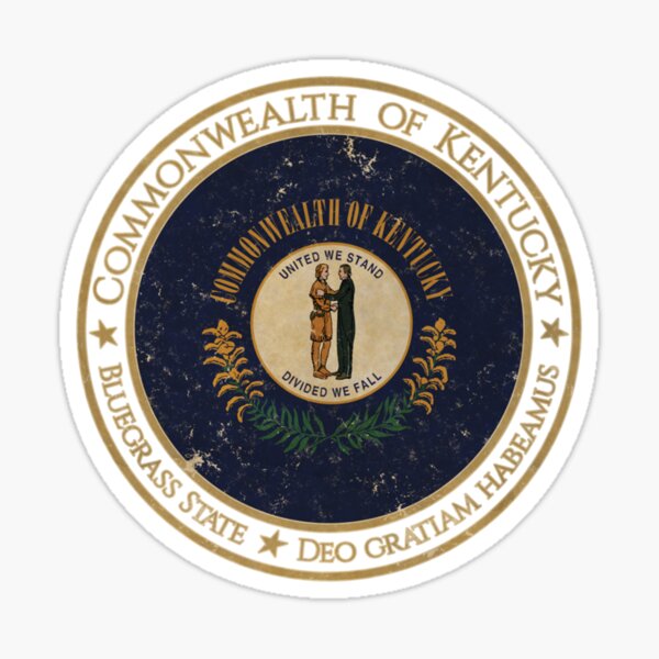 "Vintage Kentucky USA United States of America American State Flag ...