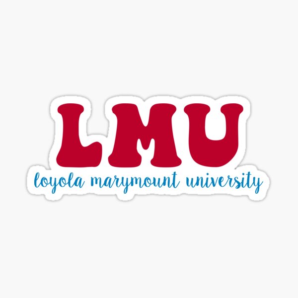 "LMU" Sticker for Sale by zarinakhader | Redbubble