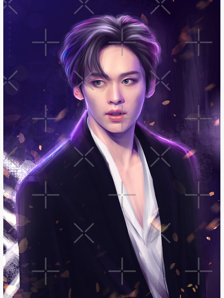 "Minho" Sticker by moshiso | Redbubble