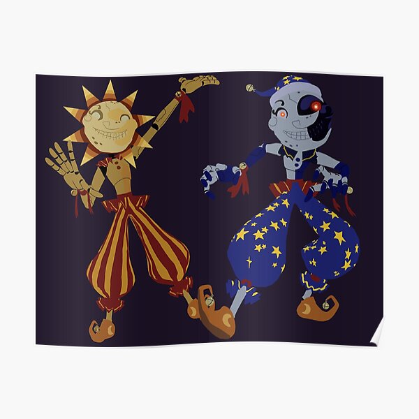 "Sun & Moon Animatronics" Poster for Sale by MtnDew3301 | Redbubble