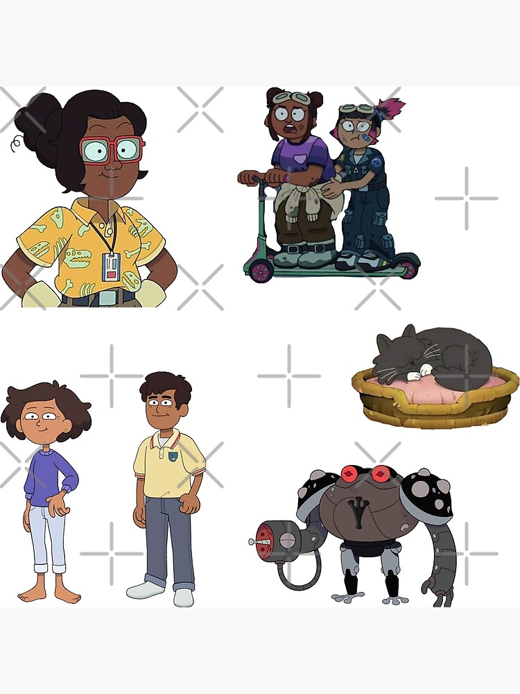 "Amphibia New Characters Stickers" Poster for Sale by EDVSE | Redbubble