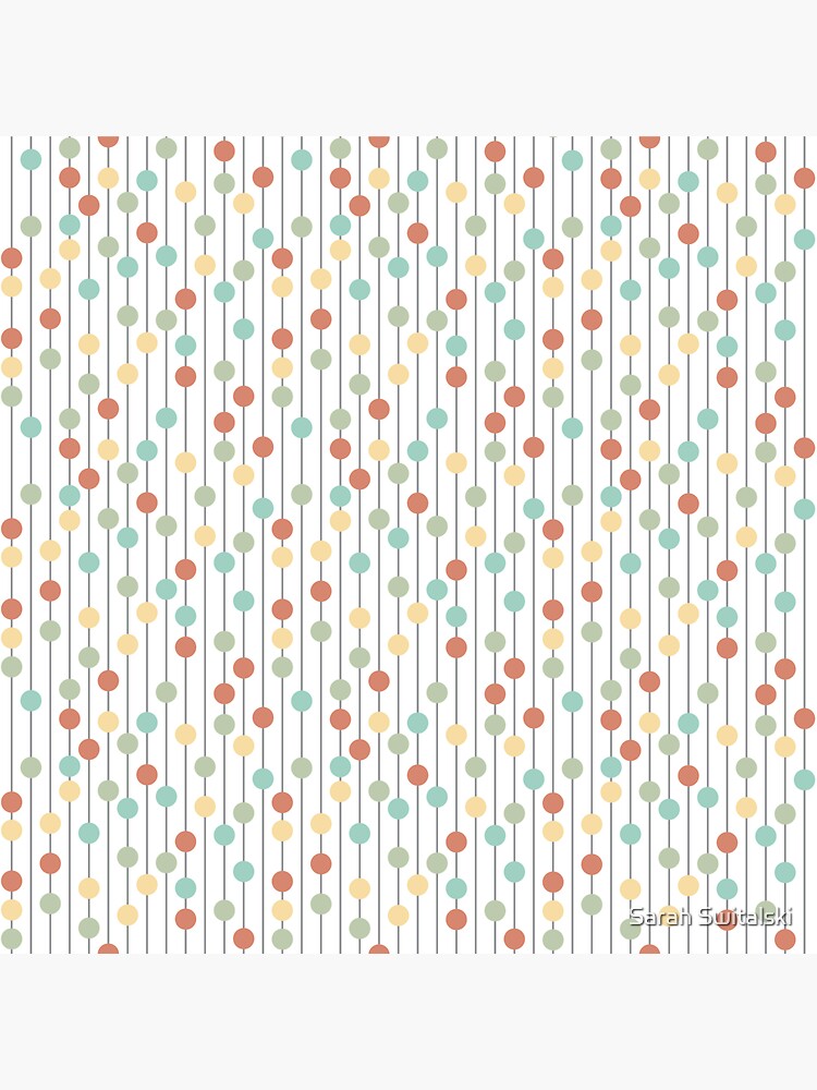 "Linear Dots" Sticker by zapparty | Redbubble