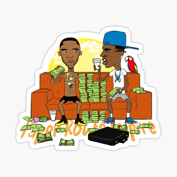 "Dope Series Paper Route Empire 021" Sticker for Sale by jermainekirlin ...