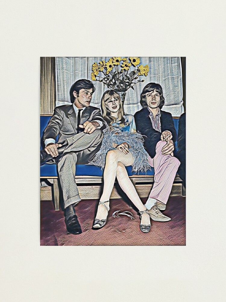 "When he is Mick Jagger, but you are Alain Delon" Photographic Print by ...