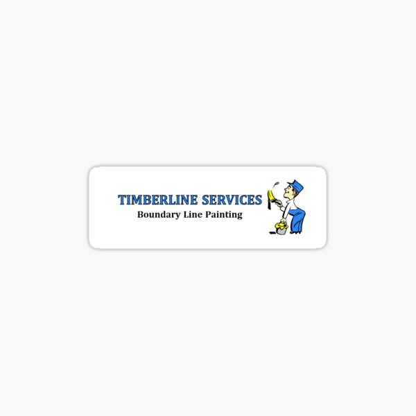 "Timberline Services" Sticker by bookerjo | Redbubble