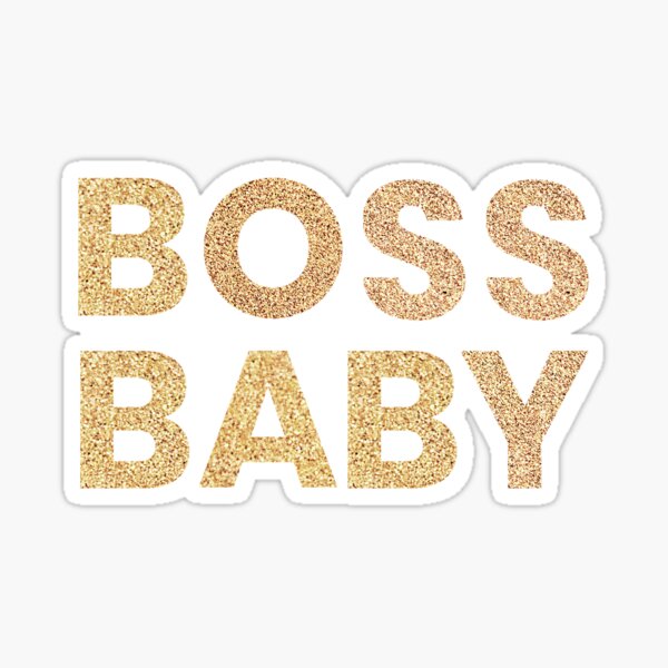 "BOSS BABY" Sticker by cocobabyhut | Redbubble
