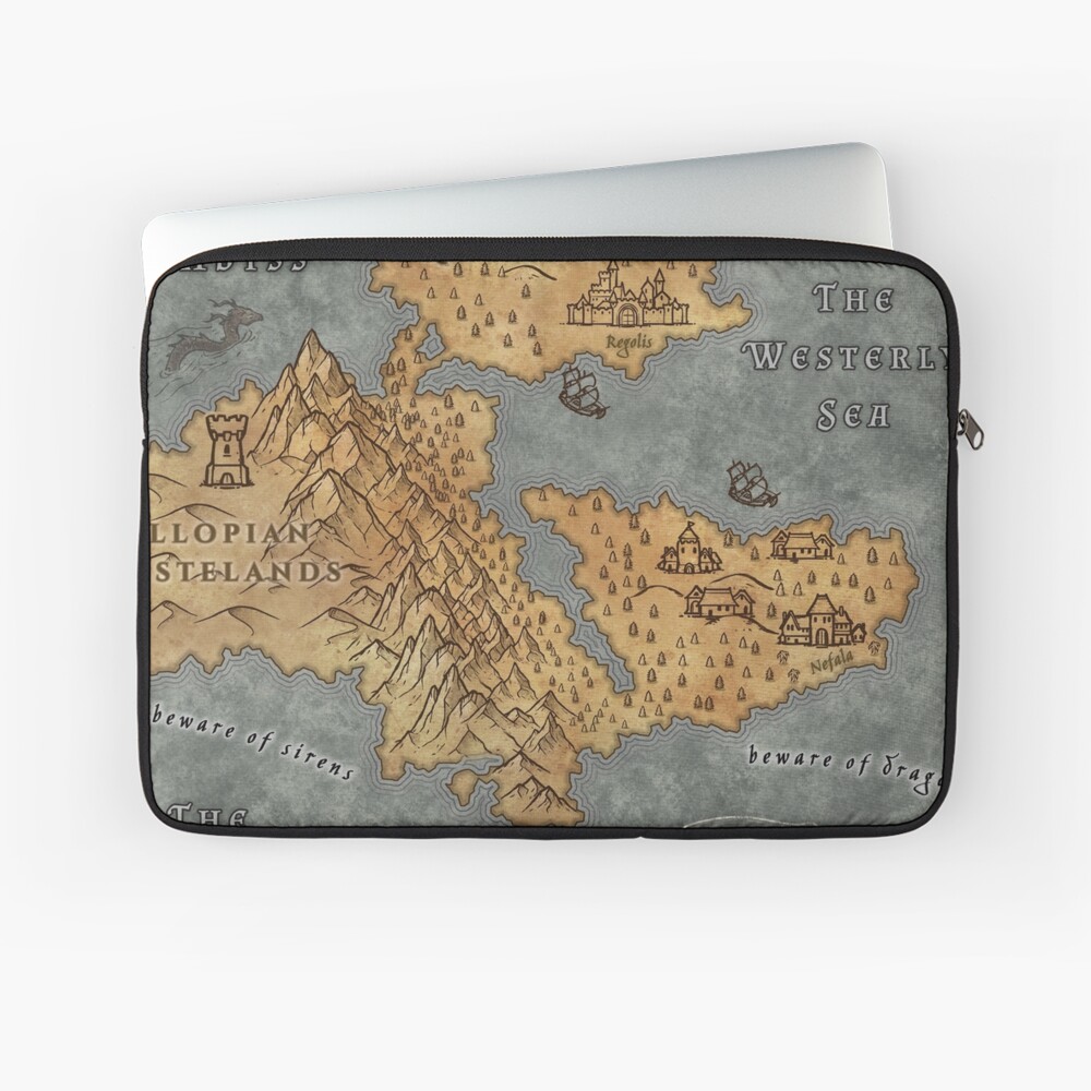 "Map of Aletharia (Color)" Poster for Sale by britney-jackson | Redbubble
