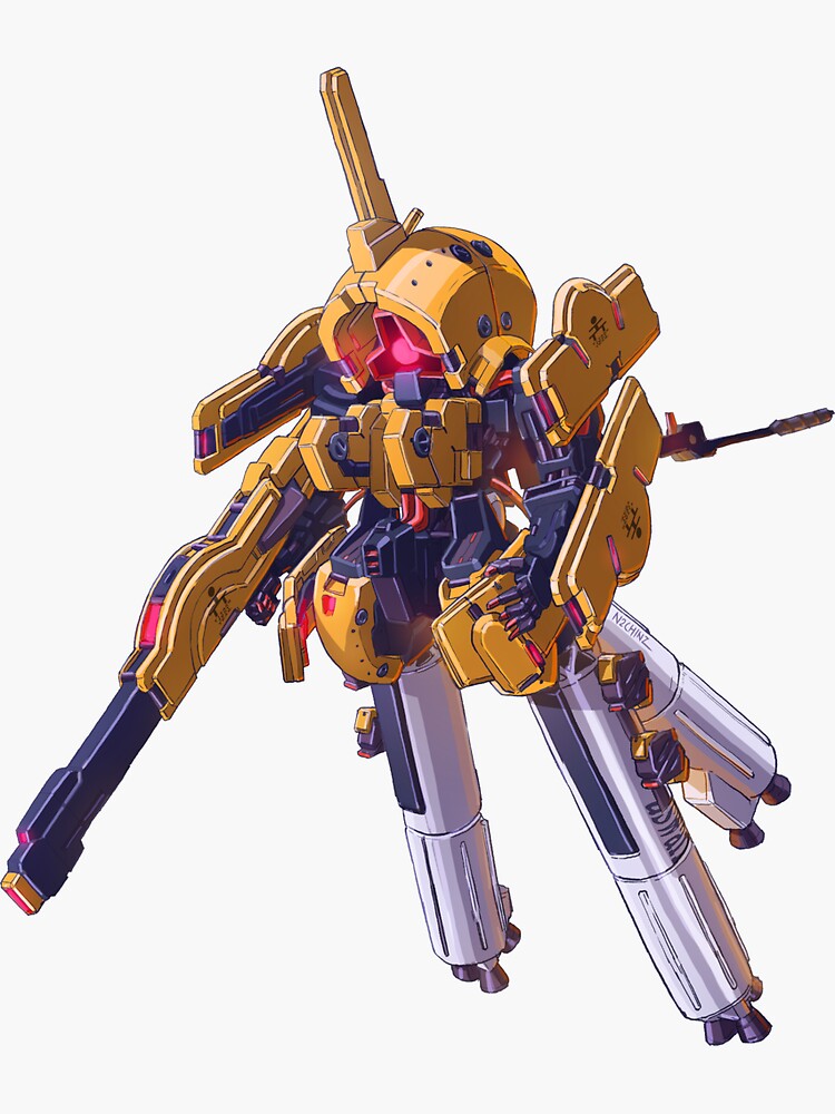 "NRX-044[R] Prototype Asshimar TR-3 [Kehaar] Space Type" Sticker for ...