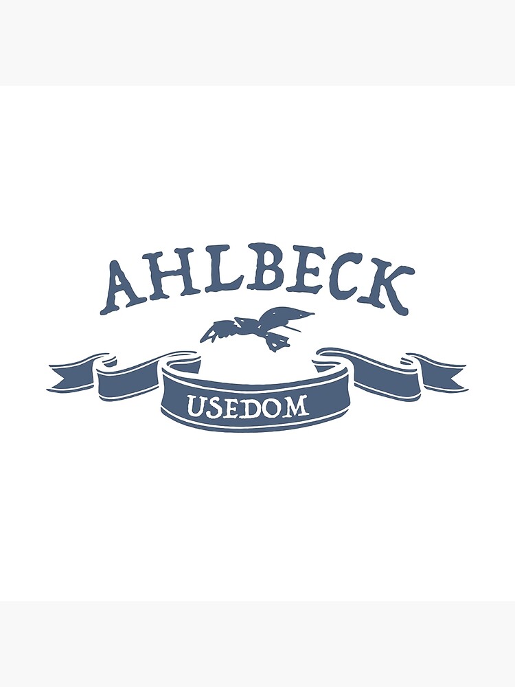 "Ahlbeck / Insel Usedom - Ostsee" Poster von ostseeshop | Redbubble