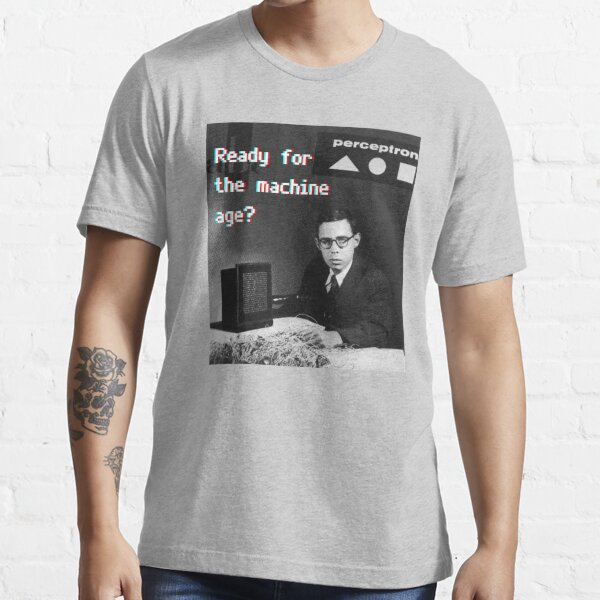 "Ready for the machine learning age? (8-bit 3D)" T-shirt for Sale by ...