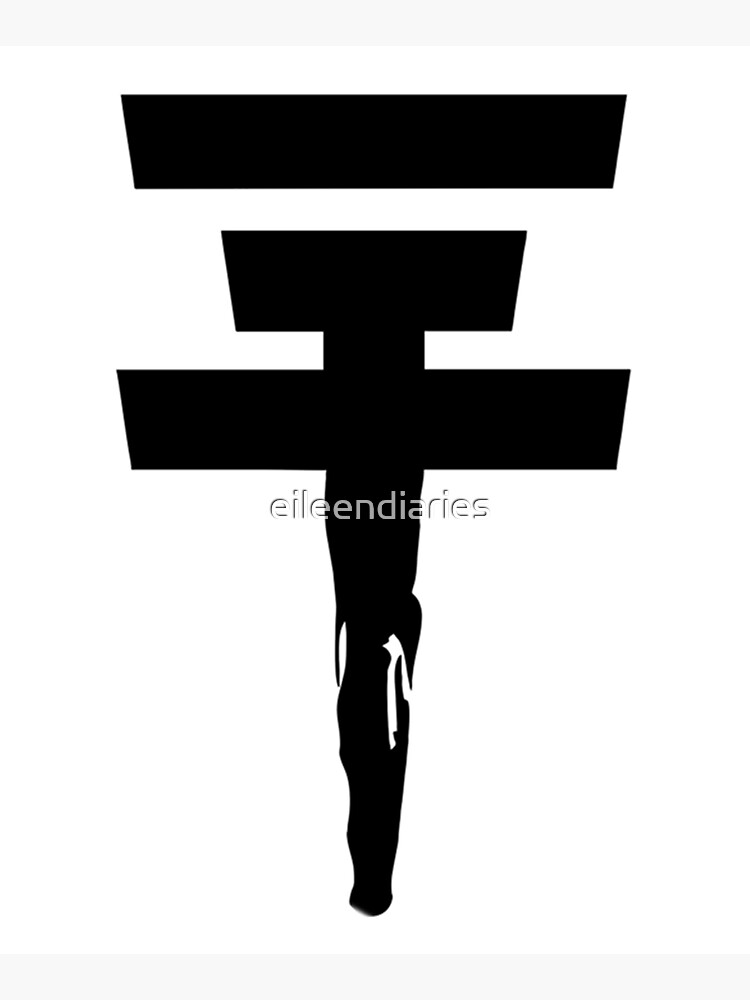 "Tokio Hotel Logo (black, once)" Tote Bag for Sale by eileendiaries ...