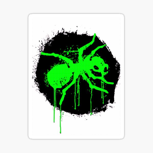 "PRODIGY ANT GRAFITI GREEN STYLISH SHIRT" Sticker by Campbell0395 ...