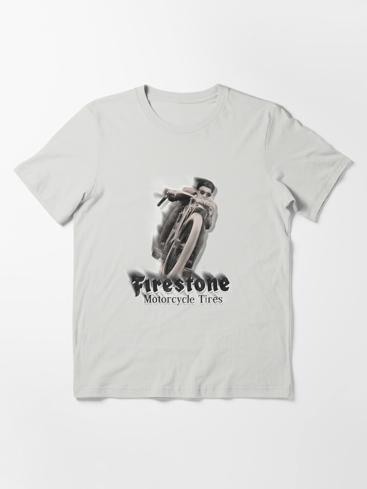"Vintage Firestone Poster recreated by UrbanHero " T-shirt for Sale by ...