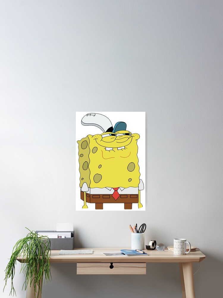 "Spongebob laughing" Poster for Sale by Bubblegumcuties | Redbubble