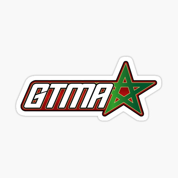 "GTMA Sim Racing Team Morocco" Sticker by MedCed | Redbubble