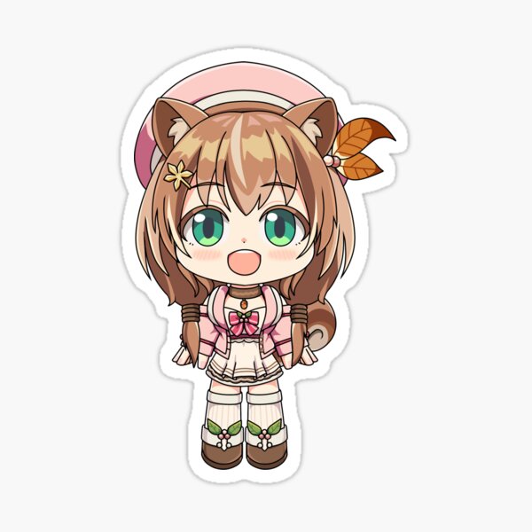 "Risu Hololive" Sticker for Sale by Arezzo | Redbubble