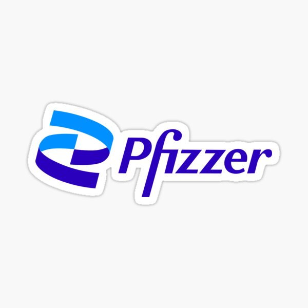 "Pfizzer" Sticker for Sale by bakeryhill | Redbubble
