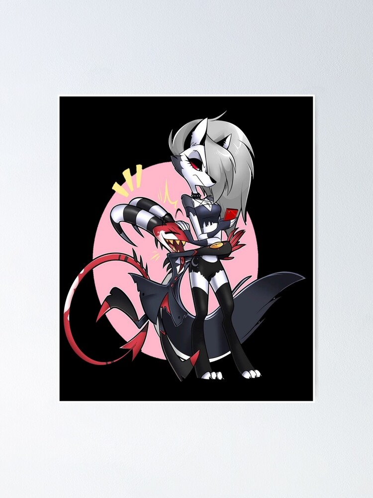 "Helluva Boss Loona And Blitzo" Poster by Animstickers | Redbubble