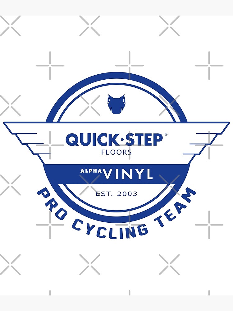 "QUICK-STEP ALPHA VINYL 2022 Deceuninck Quick step cycling" Poster by ...