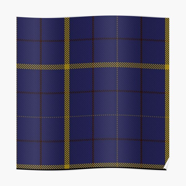 "Pearson clan surname last name Scottish Tartan " Poster by ljrigby ...