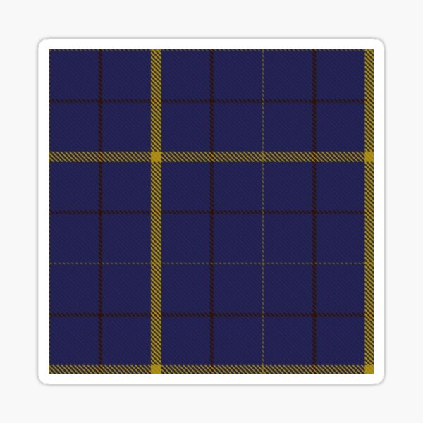 "Pearson clan surname last name Scottish Tartan " Sticker for Sale by ...