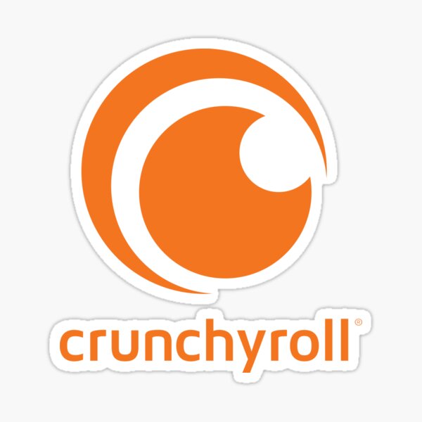 "crunchyroll" Sticker for Sale by Dokkali | Redbubble