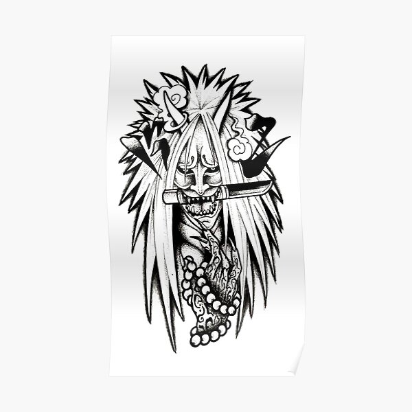 "Shiki Fuji" Poster for Sale by NarutoCostumer | Redbubble