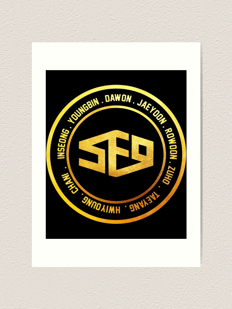 "SF9 Logo" Art Print for Sale by hallyupunch | Redbubble