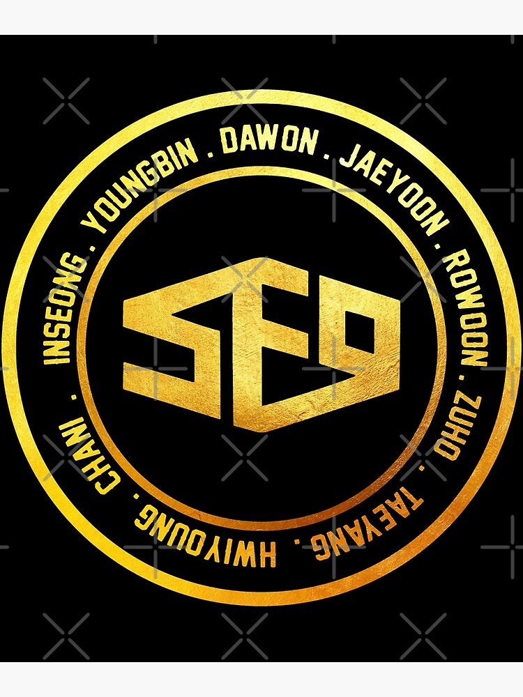 "SF9 Logo" Poster by hallyupunch | Redbubble