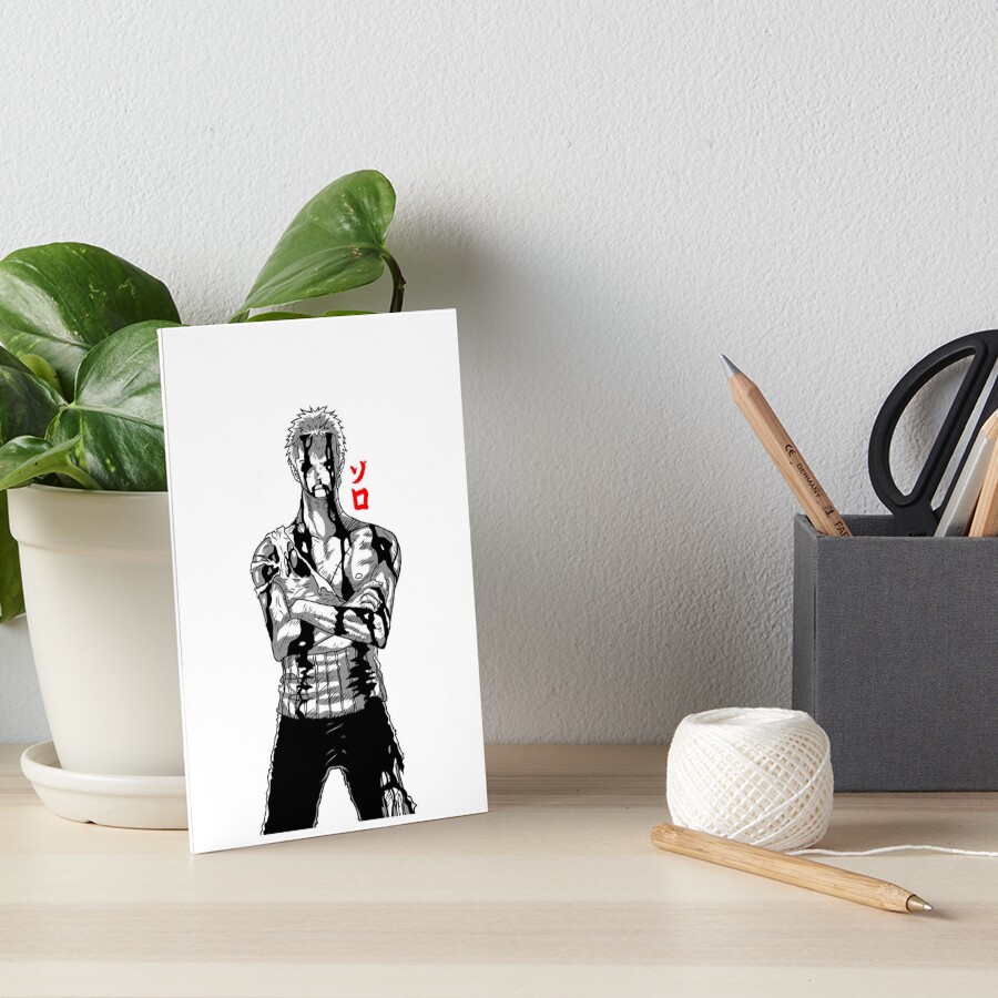 "Minimalist Anime Art Male Wounded Samurai Black and White Manga Epic ...