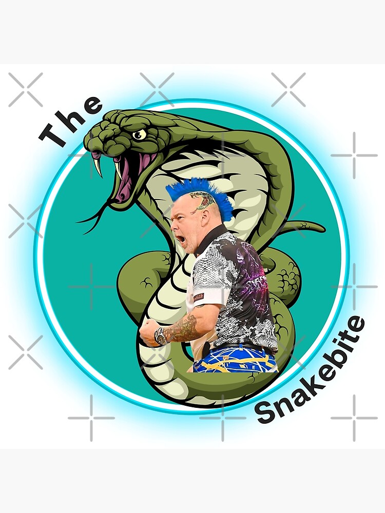 "PETER WRIGHT THE SNAKEBITE" Poster for Sale by DIGVIJAYDESIGNS | Redbubble