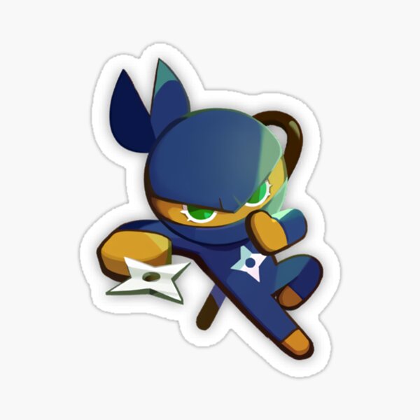 "Ninja Cookie! Cookie Run Kingdom " Sticker for Sale by MohammedAustin ...