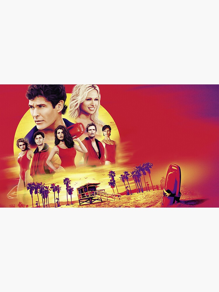 Sticker for Sale mit "Baywatch" von JoJoCR26 | Redbubble