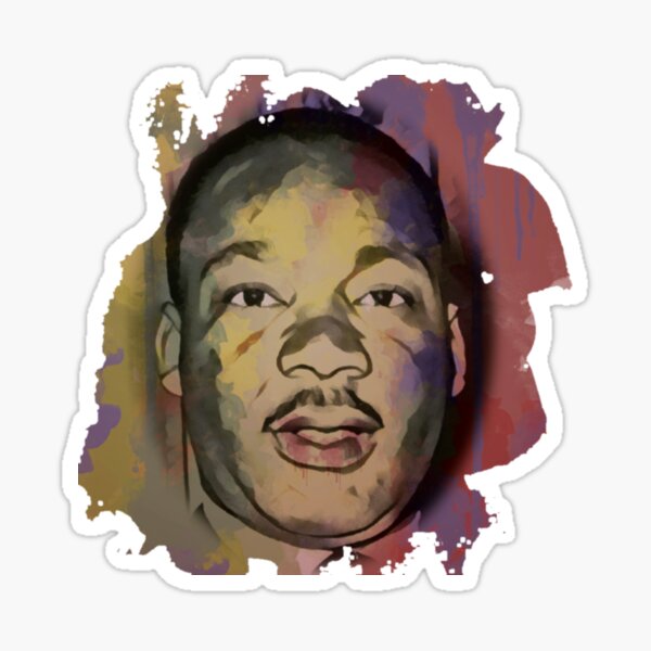 "Martin Luther King Jr - MLK - Civil Rights" Sticker for Sale by ...