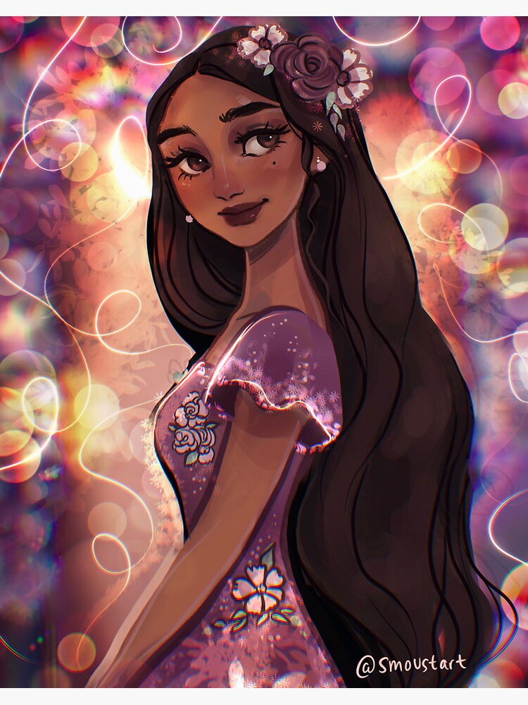 "Isa" Sticker for Sale by smoustart | Redbubble