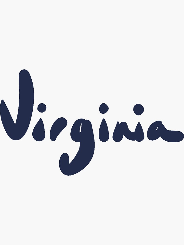 "Virginia state logo" Sticker for Sale by Travel-Planet | Redbubble