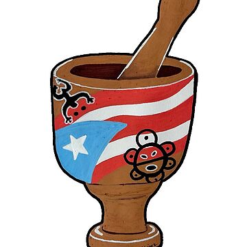 "Pilón Boricua | Puerto Rico Flag" Art Board Print for Sale by Art-y ...