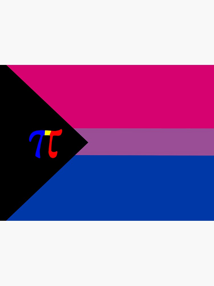 Demisexual Biromantic Polyamous Pride Flag Sticker By Daydallas Redbubble 