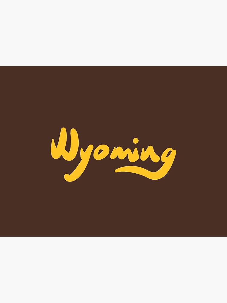 "Wyoming state logo" Poster for Sale by Travel-Planet | Redbubble