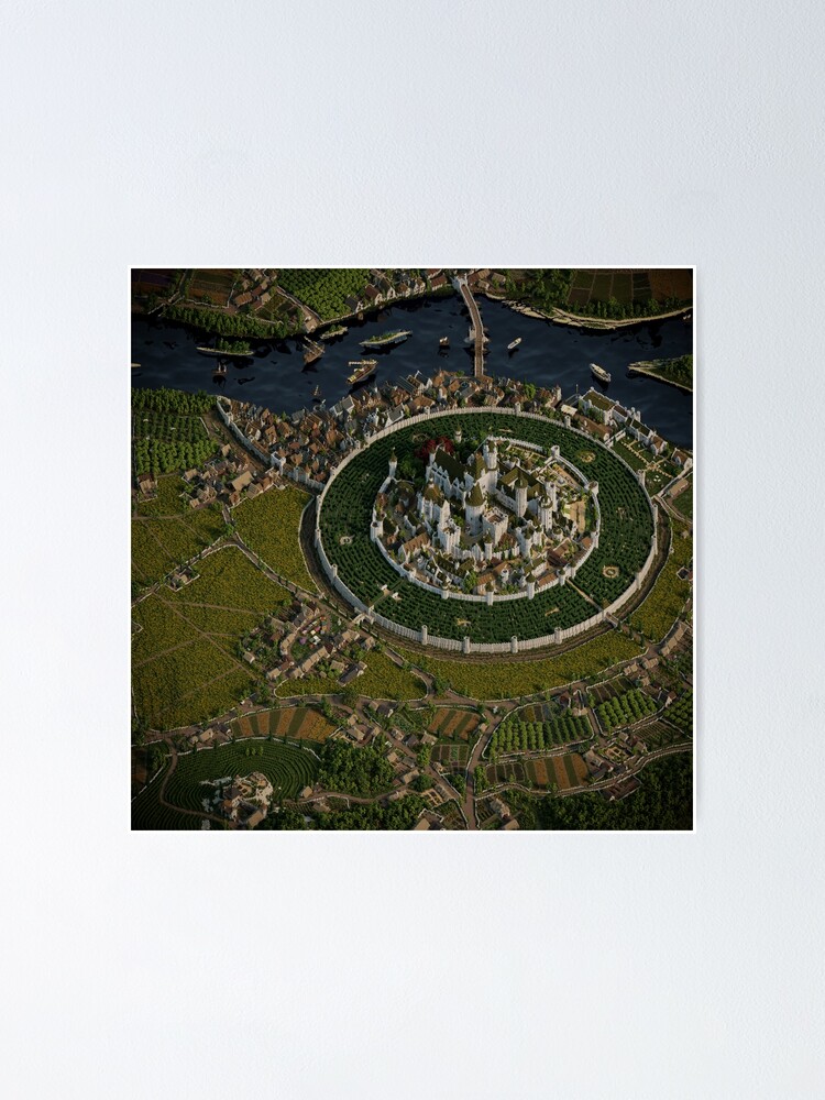 "WesterosCraft Highgarden in Minecraft Render" Poster by westeroscraft ...