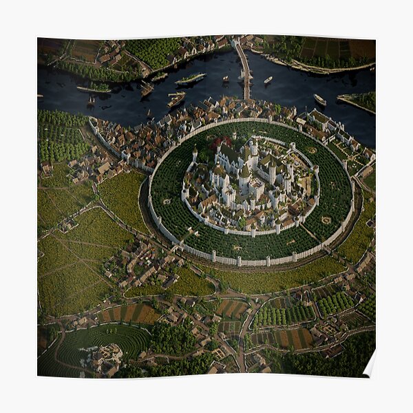 "WesterosCraft Highgarden in Minecraft Render" Poster by westeroscraft ...