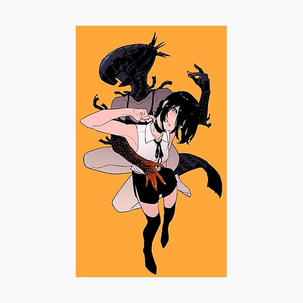 "Reze Chainsaw Man " Photographic Print for Sale by Anime-Express ...