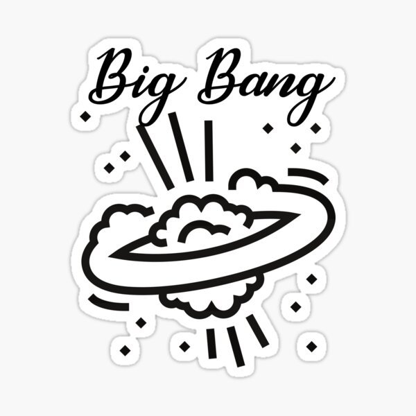 " the best design of big bang theory" Sticker for Sale by ZeroxShop ...