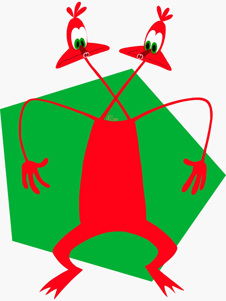 "Stereo Monovici (black)" Sticker by LAHTheAntihero | Redbubble