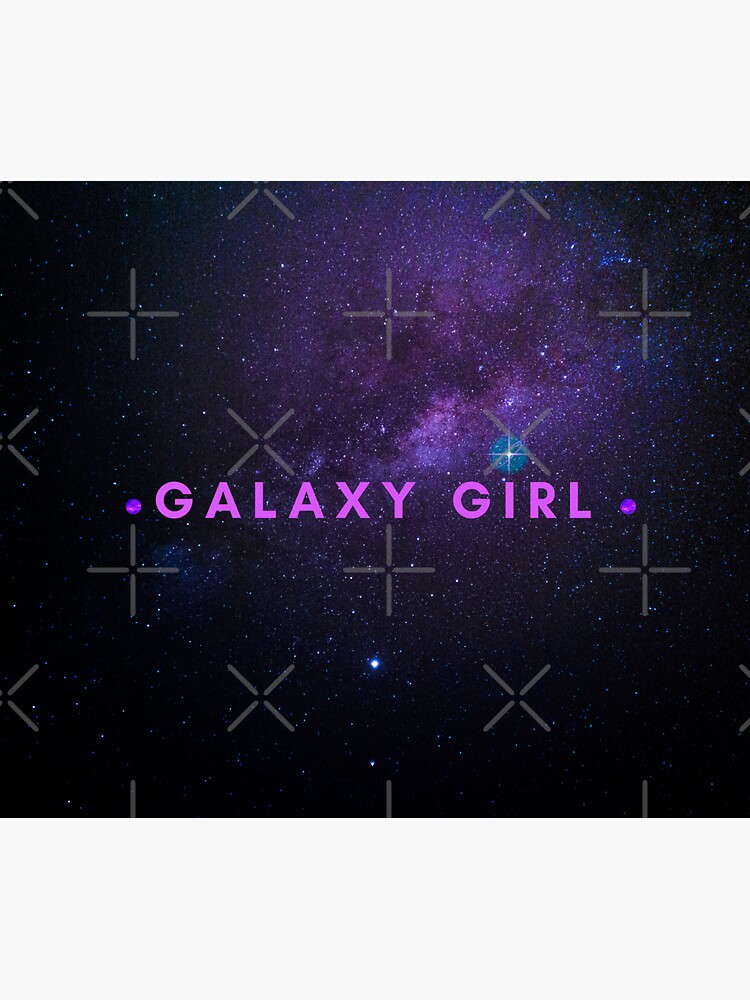 "GALAXY GIRL" Sticker for Sale by 2kinkie | Redbubble