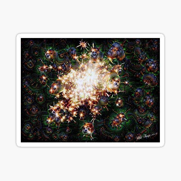 "Abnormal Fireworks" Sticker for Sale by WildThingPhotos | Redbubble