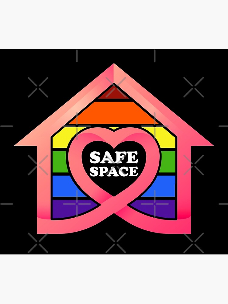 "LGBTQ Plus Sign Safe Space Equality" Poster by aronia | Redbubble